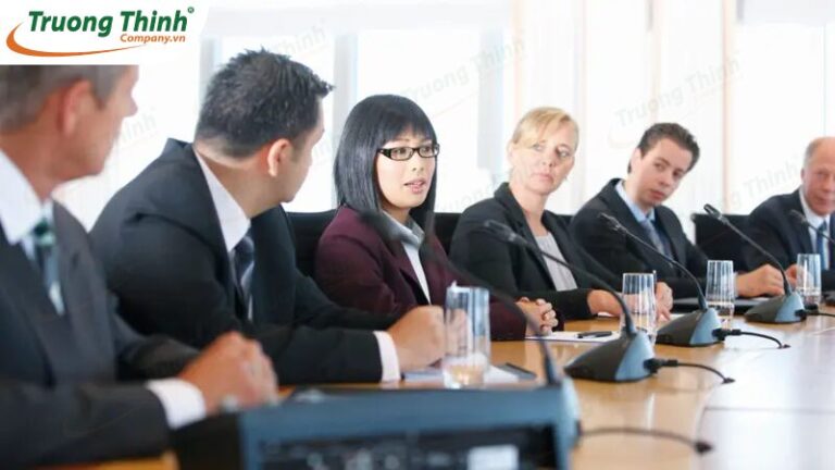 Hệ thống hội nghị - hội thảo Bosch CCS900 - Trường Thịnh Company