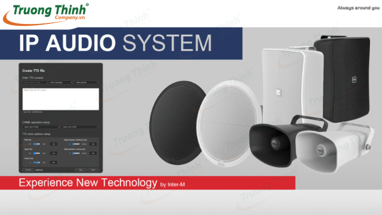 Âm thanh thông báo INTER-M - Trường Thịnh Company